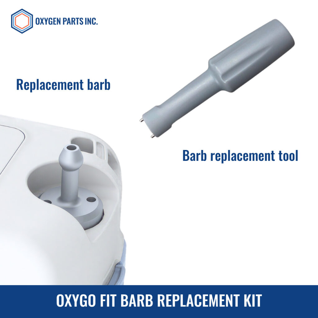 OxyGo FIT Barb Replacement Kit with Barb & Barb Tool – Oxygen Parts Inc.
