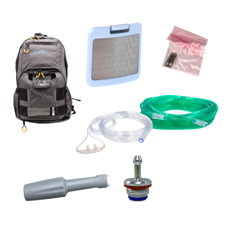 Portable oxygen concentrator travel kits – Oxygen Parts Inc.